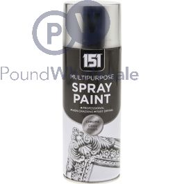 Wholesale 151 Multipurpose Spray Paint Chrome 400ml | Pound Wholesale