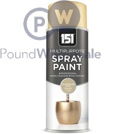 Wholesale 151 Multipurpose Champagne Gold Metallic Gloss Spray Paint ...