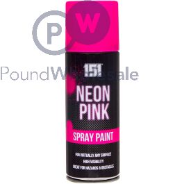Wholesale 151 Neon Pink Spray Paint 200ml | Pound Wholesale