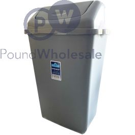 Wholesale Kitchen Krazy Silver Swing Top Bin 30l | Pound Wholesale