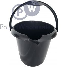 Wholesale Round Bucket Graphite 5l | Pound Wholesale