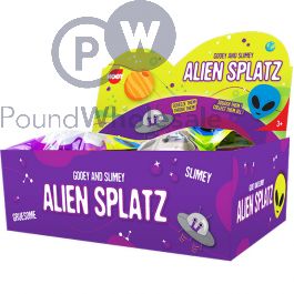 Wholesale Hoot Gooey & Slimy Alien Splat Ball Cdu | Pound Wholesale