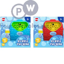 Wholesale Hoot Battery-operated Bubble Machine Assorted Colours | Pound ...