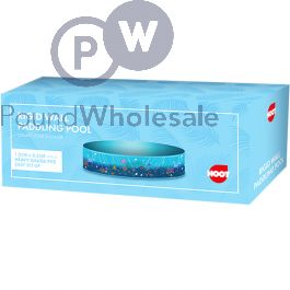 Wholesale Hoot Rigid Pvc Wall Paddling Pool 1.22m X 0.24m | Pound Wholesale