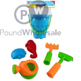 Wholesale Hoot Beach Bucket & Accessories Set | Pound Wholesale