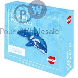 Wholesale Hoot Inflatable Dolphin Pool Float 56" X 32" X 24" | Pound ...