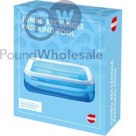 Wholesale Hoot Jumbo Rectangular Paddling Pool 2m X 1.5m X 0.46m ...