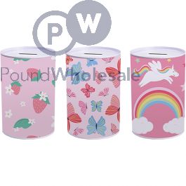 Wholesale Hoot Girls Money Tin Assorted | Pound Wholesale