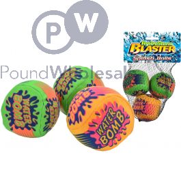 Wholesale Hydrostorm Blaster Splash Balls 3 Pack | Pound Wholesale
