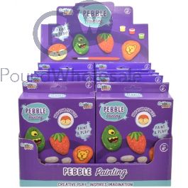 Wholesale Pebble Painting Kit Colour And Display Box | Pound Wholesale