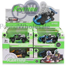 Wholesale Die-cast Alloy Super Power Karting Go-carts Assorted Cdu ...