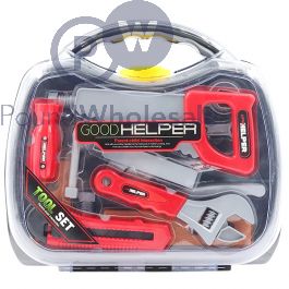 Wholesale Good Helper Diy & Tools Play Set In Toolbox | Pound Wholesale