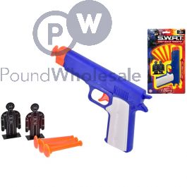 Wholesale Swat Dart Gun & Targets Play Set 6pc | Pound Wholesale