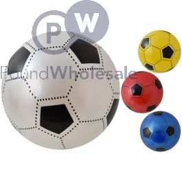 Wholesale Flyaway Football 9" Assorted Colours | Pound Wholesale