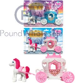 Wholesale Fairy Tale Pony & Carriage Assorted Colours | Pound Wholesale
