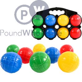 Wholesale Plastic Boule Play Set 8pc | Pound Wholesale