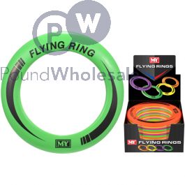 Wholesale My Flying Rings 25cm Cdu Assorted Colours | Pound Wholesale