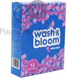 Wholesale Wash & Bloom Non-bio Washing Powder 13 Washes 845g | Pound ...