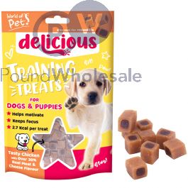 Wholesale World Of Pets Chicken & Cheese Dog Training Treats 80g ...