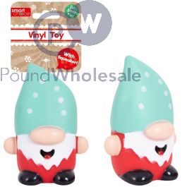 Wholesale Smart Choice Squeaky Vinyl Christmas Gonk Dog Toy | Pound ...