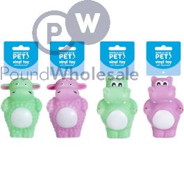Wholesale World Of Pets Squeaky Vinyl Animal Dog Toy 12cm Assorted ...