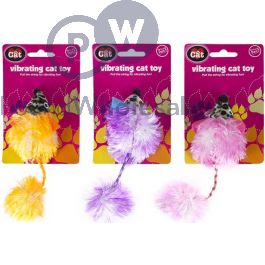 Wholesale World Of Pets Furry Vibrating Mouse Cat Toy Assorted Colours ...
