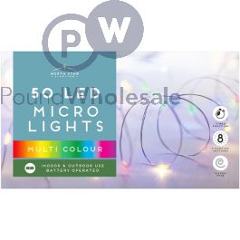 Wholesale Christmas Battery-operated Led Multicoloured Micro Lights 4m ...